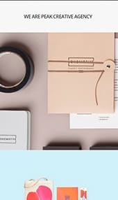 Peak WordPress Theme Live Presentation Website by Visualmodo